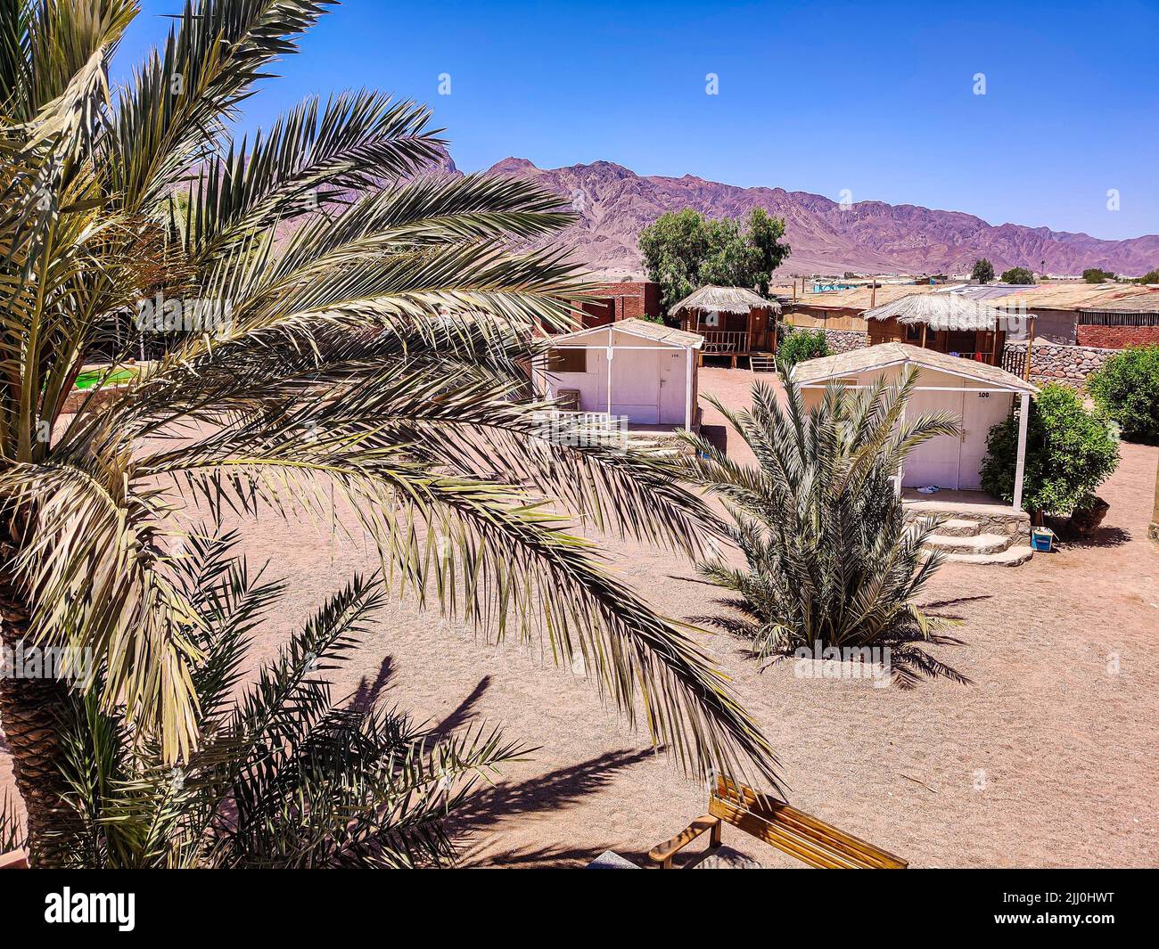 Cottage in a Bedouin Camp on the Sea in Ras Shitan in Oasis in Sinai ...