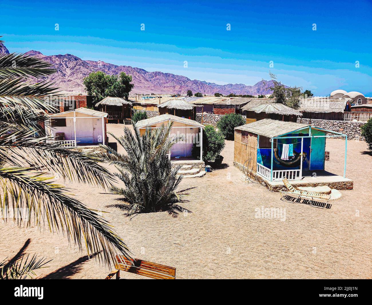Cottage in a Bedouin Camp on the Sea in Ras Shitan in Oasis in Sinai ...