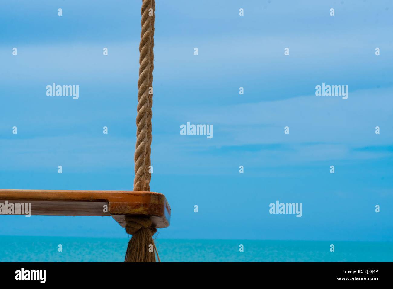 Sea lighthouse tropical beach swing wooden nature beautiful summer wave ...