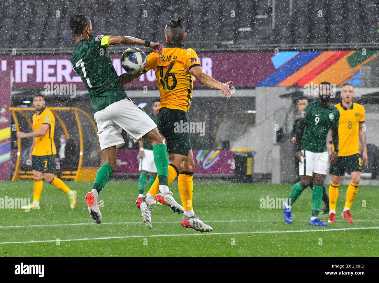 Australia and Saudi Arabia played out their World. Cup Qualifying game ...