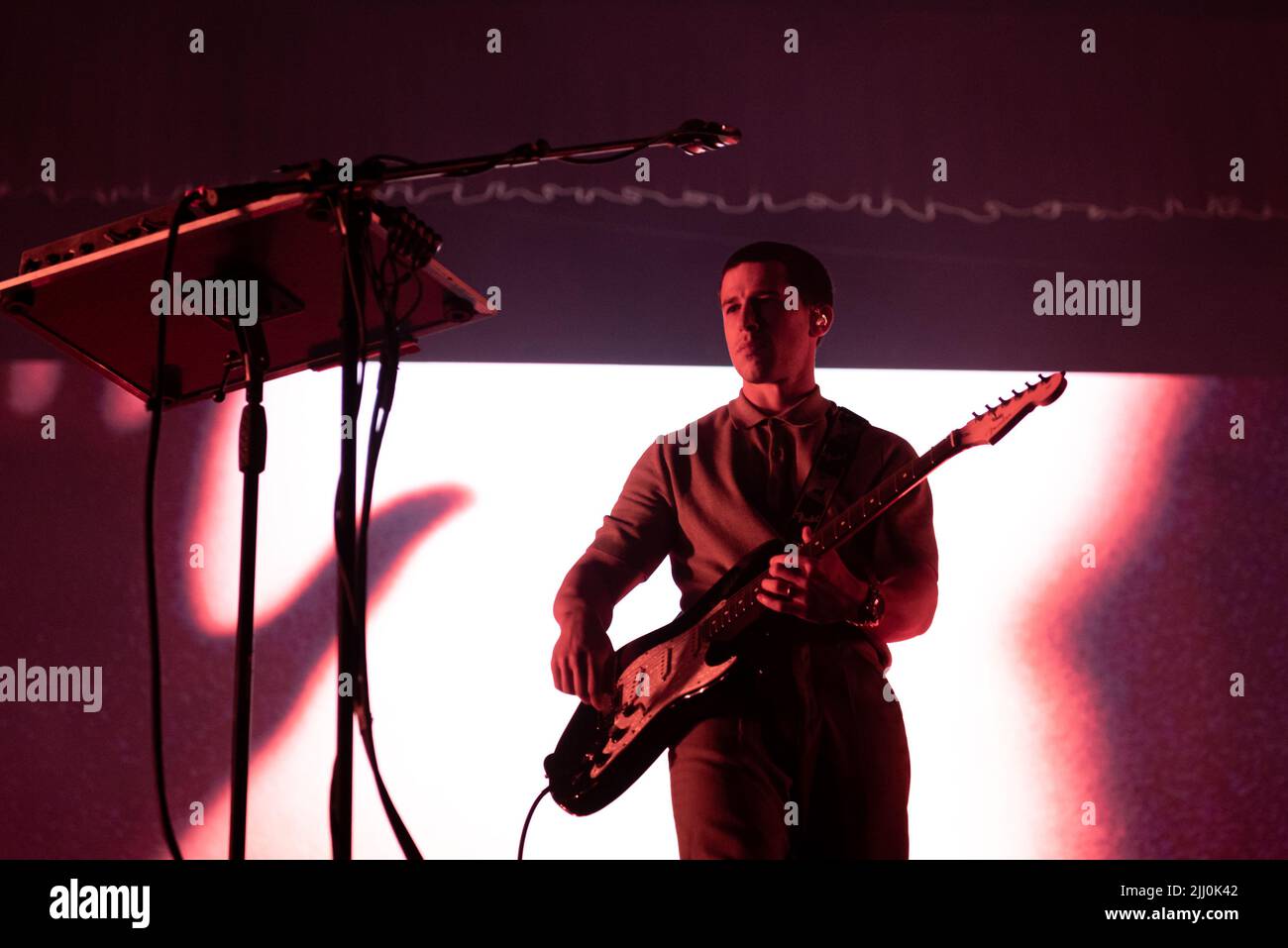 London Grammar performing live at Alexandra Palace in London, United ...