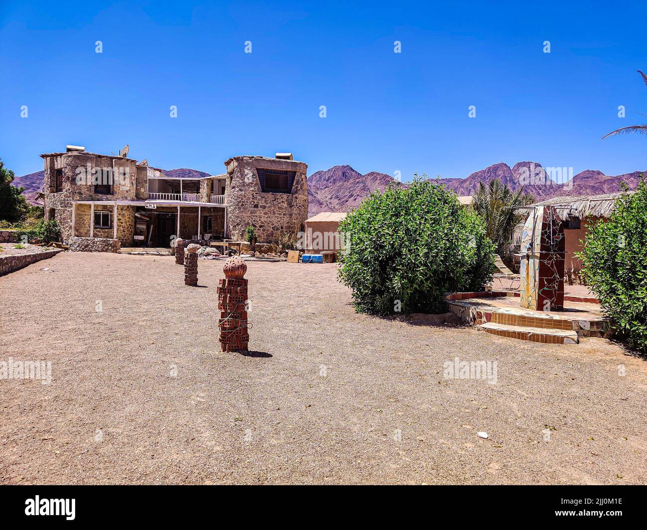 Cottage in a Bedouin Camp on the Sea in Ras Shitan in Oasis in Sinai ...