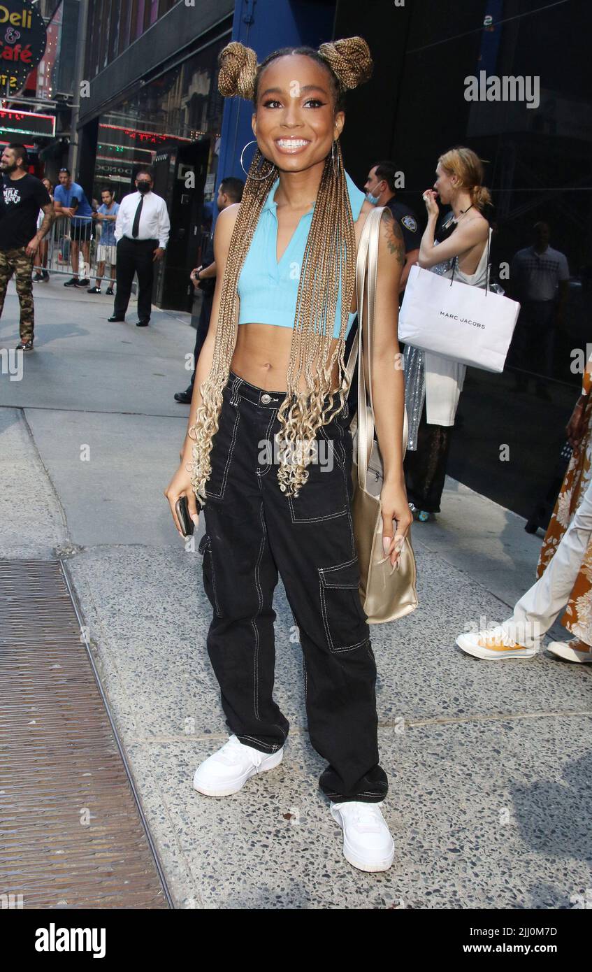 Good Morning America Guests -PICTURED: Eva Reign -LOCATION: New York ...