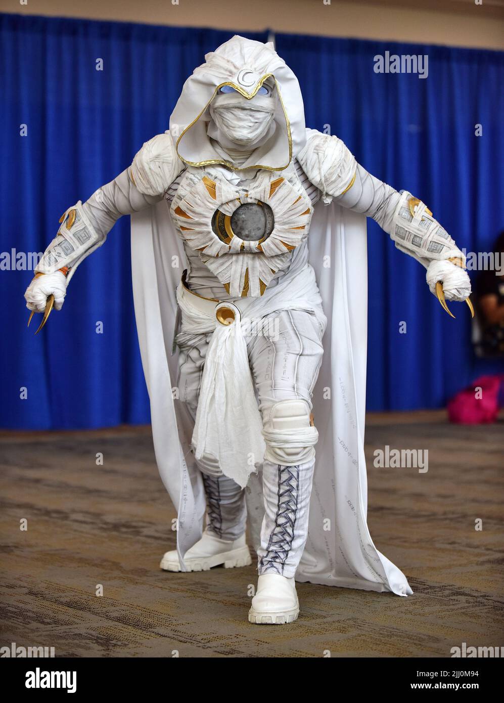 San Diego, United States. 21st July, 2022. A fan cosplaying as Moon ...