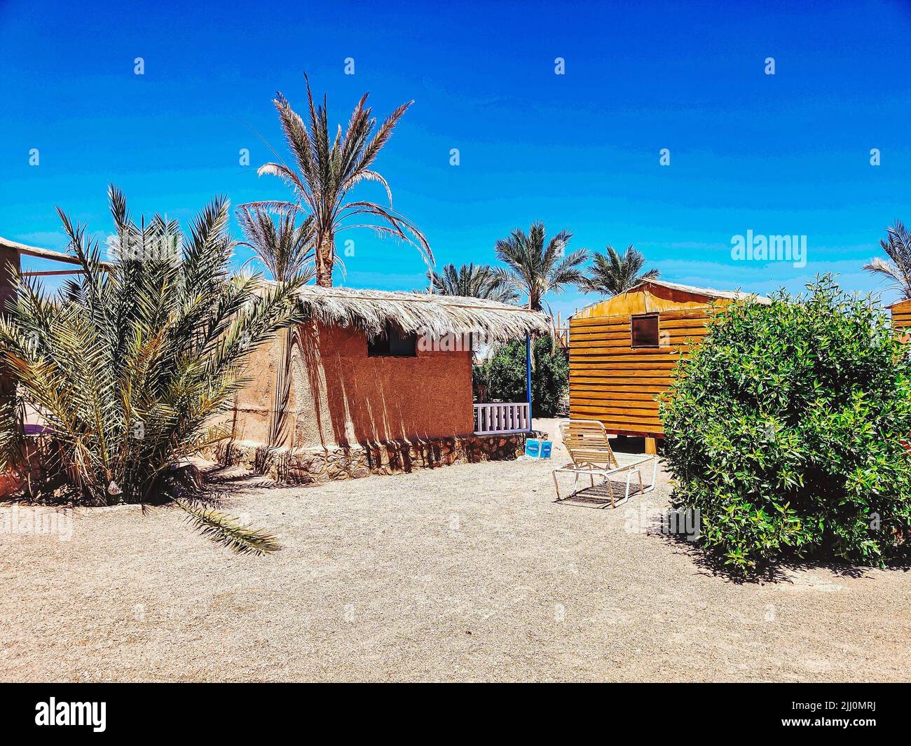 Cottage in a Bedouin Camp on the Sea in Ras Shitan in Oasis in Sinai ...