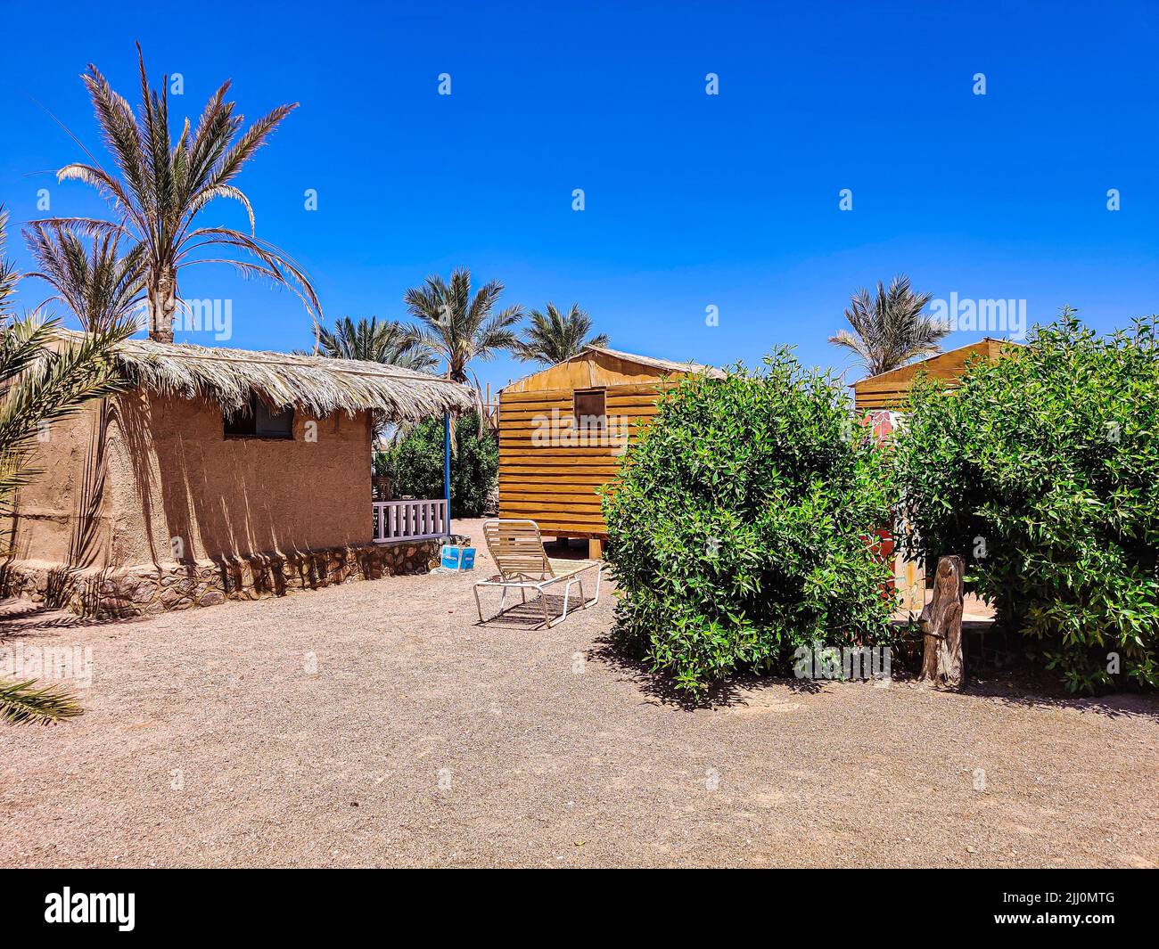 Cottage in a Bedouin Camp on the Sea in Ras Shitan in Oasis in Sinai ...