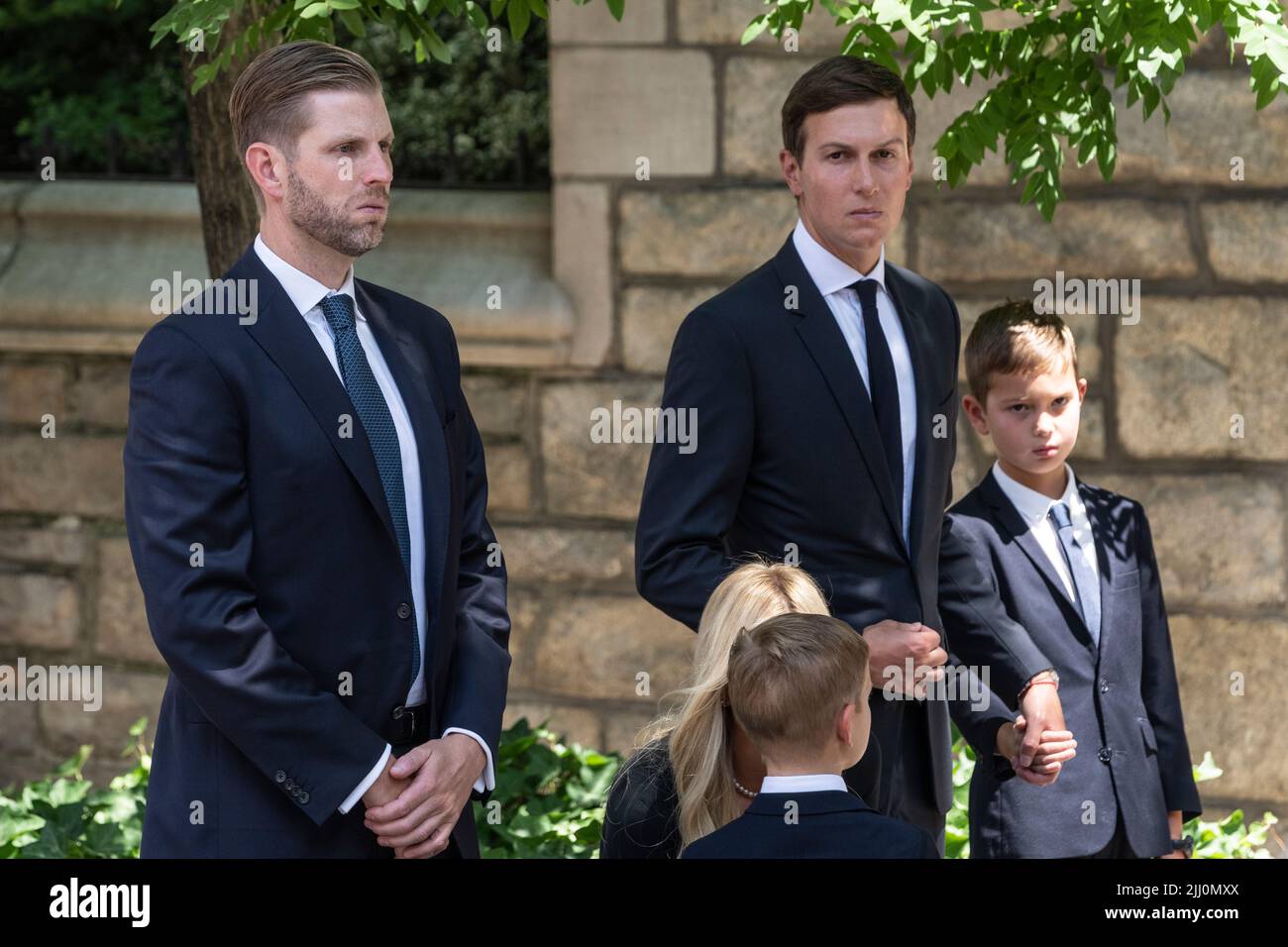 New York, NY - July 20, 2022: Eric Trump and Jared Kushner attend ...