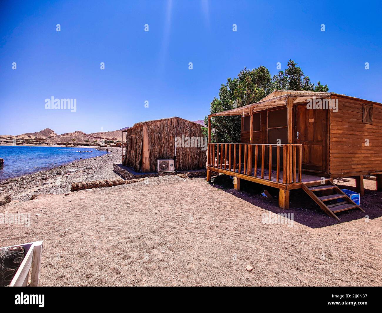 Cottage in a Bedouin Camp on the Sea in Ras Shitan in Oasis in Sinai ...