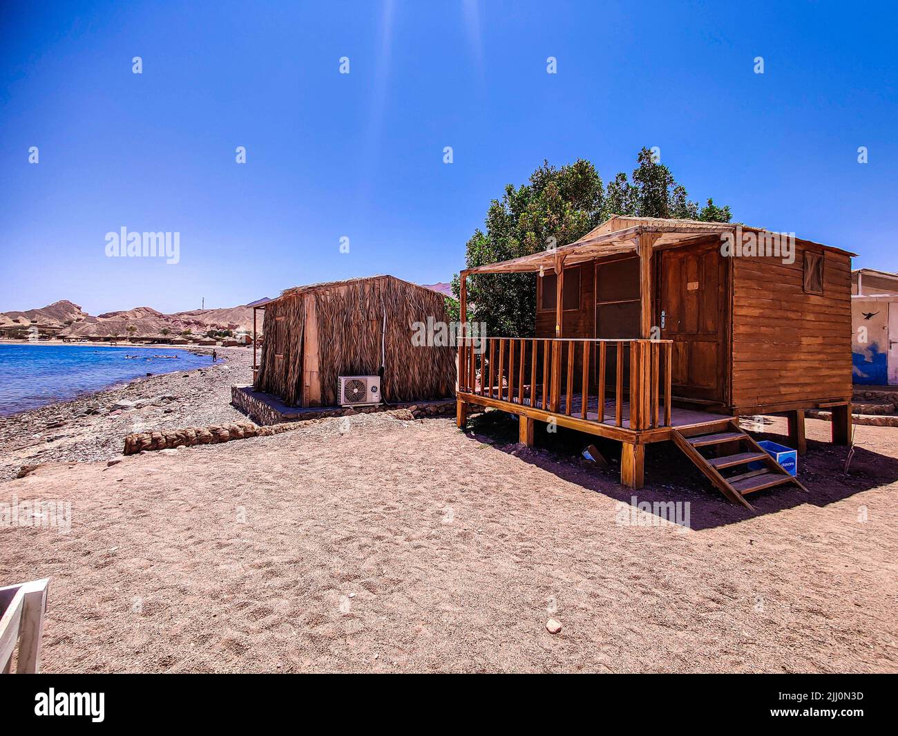 Cottage in a Bedouin Camp on the Sea in Ras Shitan in Oasis in Sinai ...