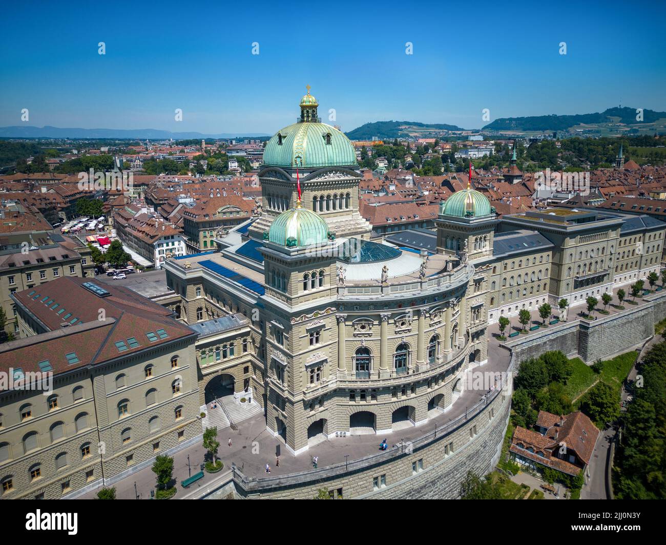 Parliament Building of Bern in Switzerland called Bundeshaus - the ...