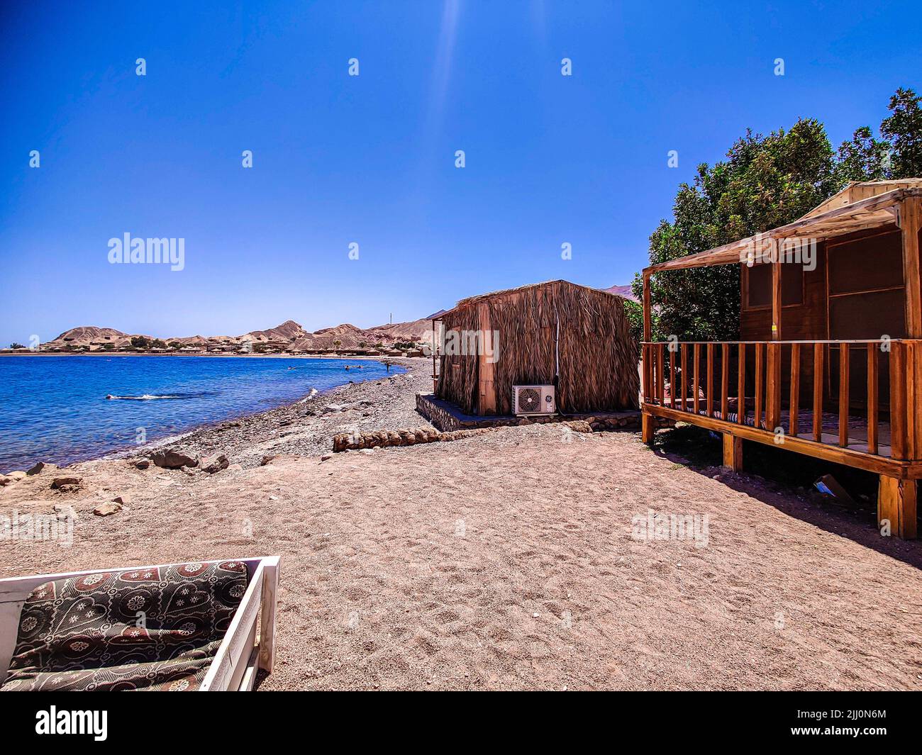 Cottage in a Bedouin Camp on the Sea in Ras Shitan in Oasis in Sinai ...
