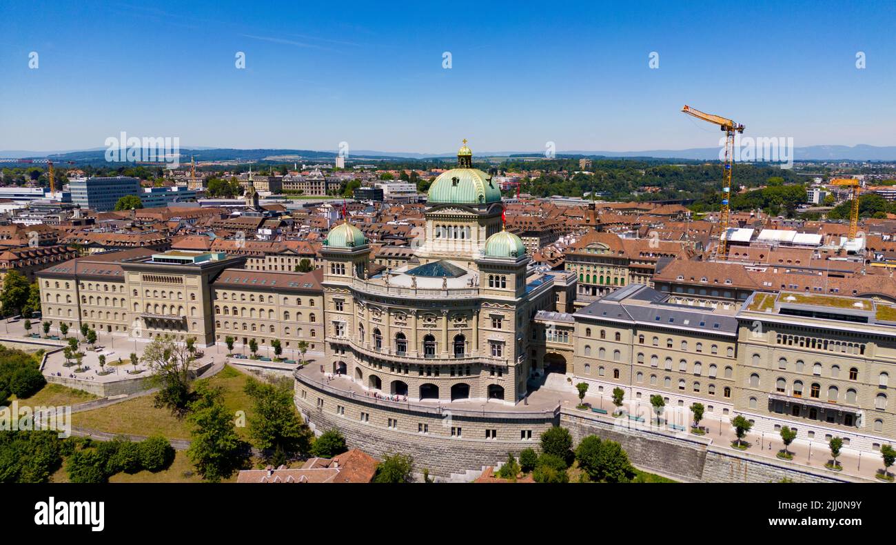 Parliament Building of Bern in Switzerland called Bundeshaus - the ...