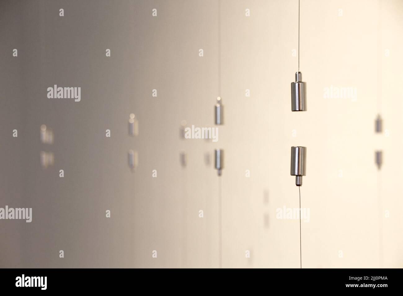 Image of magnets attracting each other. Close conceptual image ...