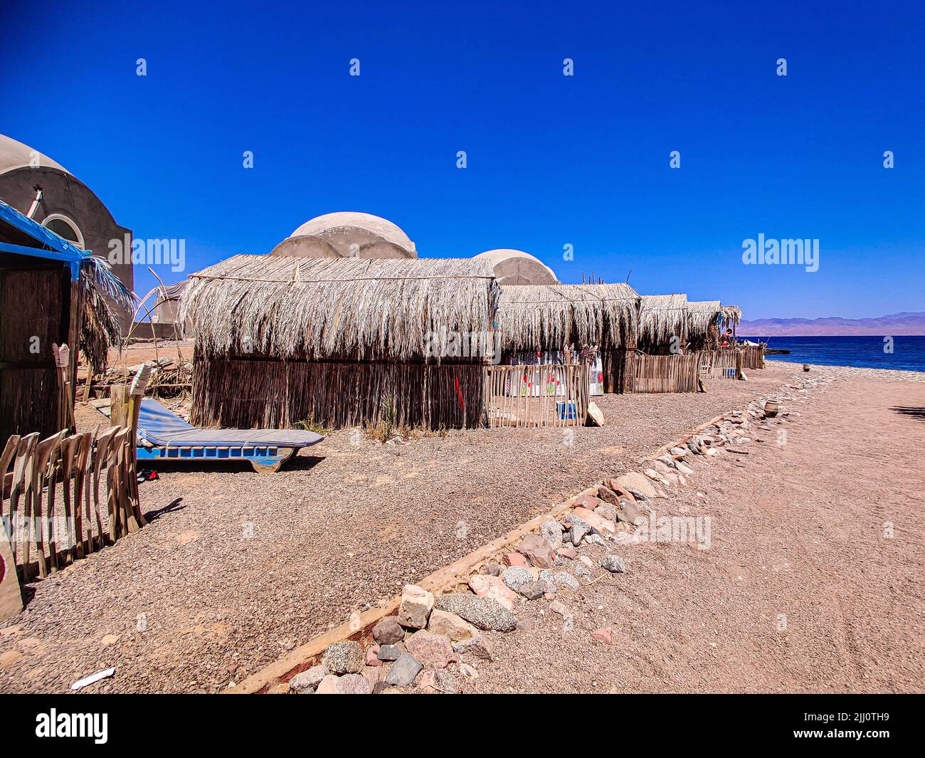 Cottage in a Bedouin Camp on the Sea in Ras Shitan in Oasis in Sinai ...