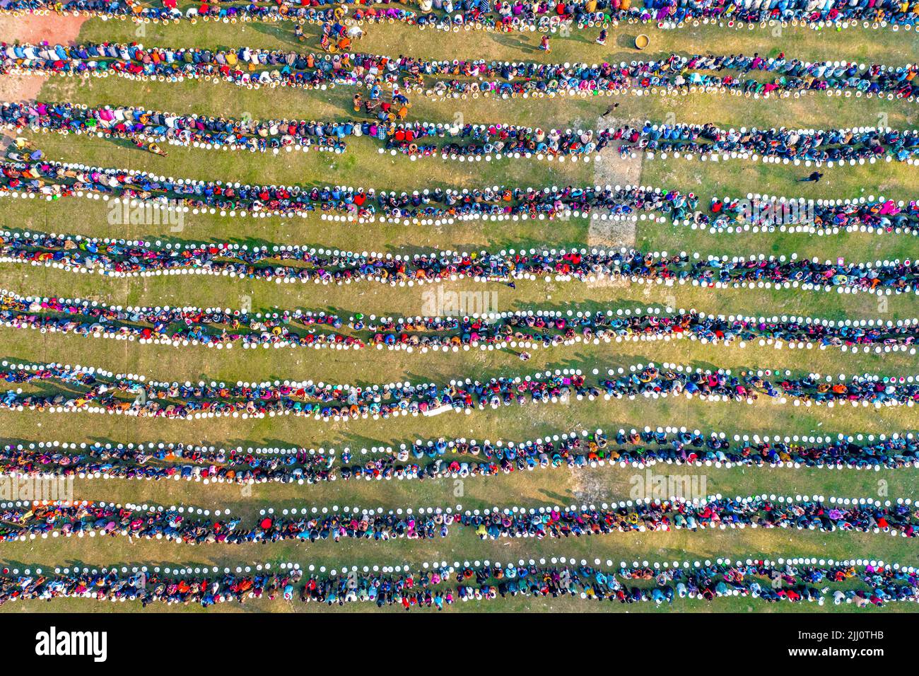 People gather in rural Bangladesh for Uros majlis, a traditional food ...