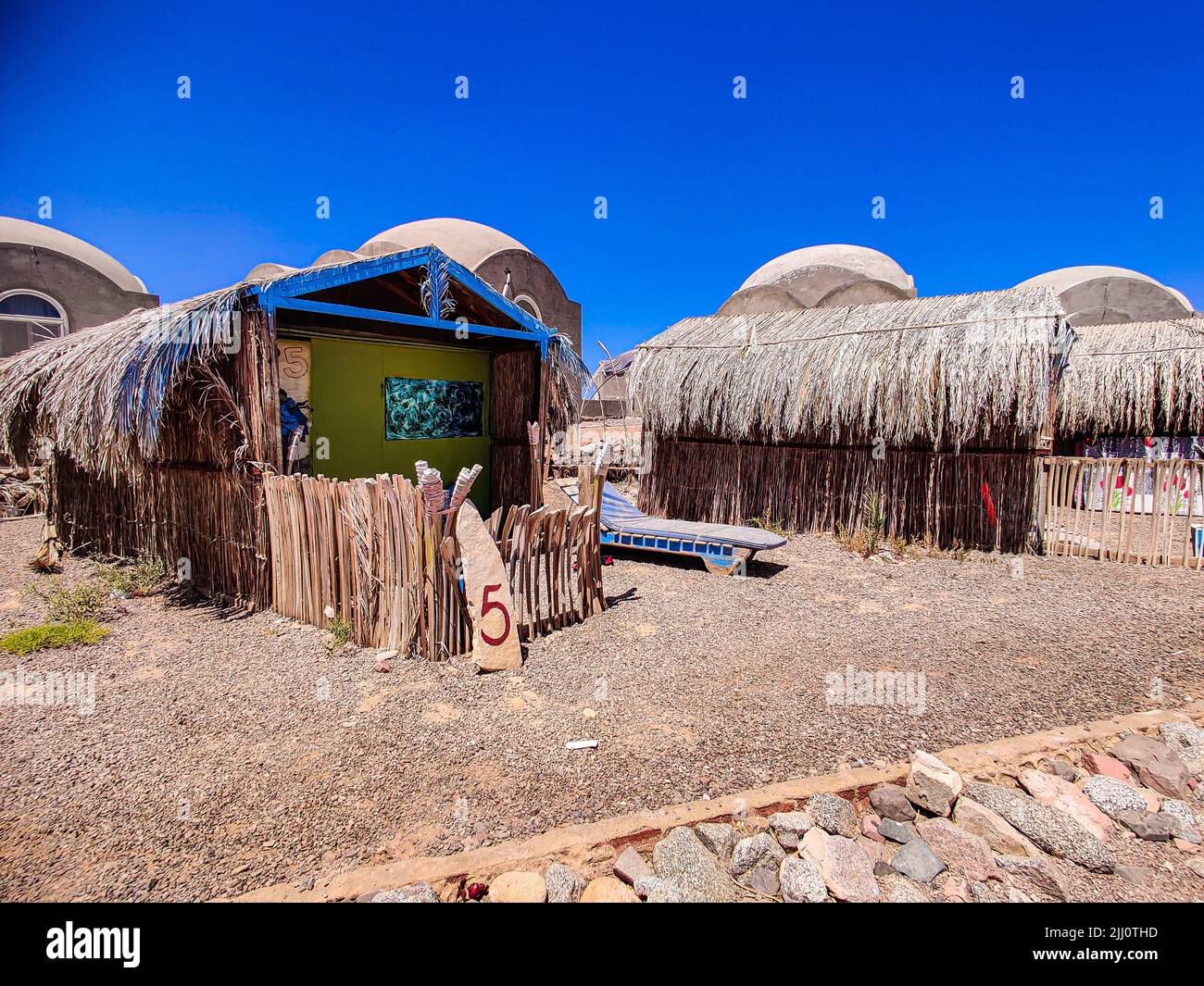 Cottage in a Bedouin Camp on the Sea in Ras Shitan in Oasis in Sinai ...