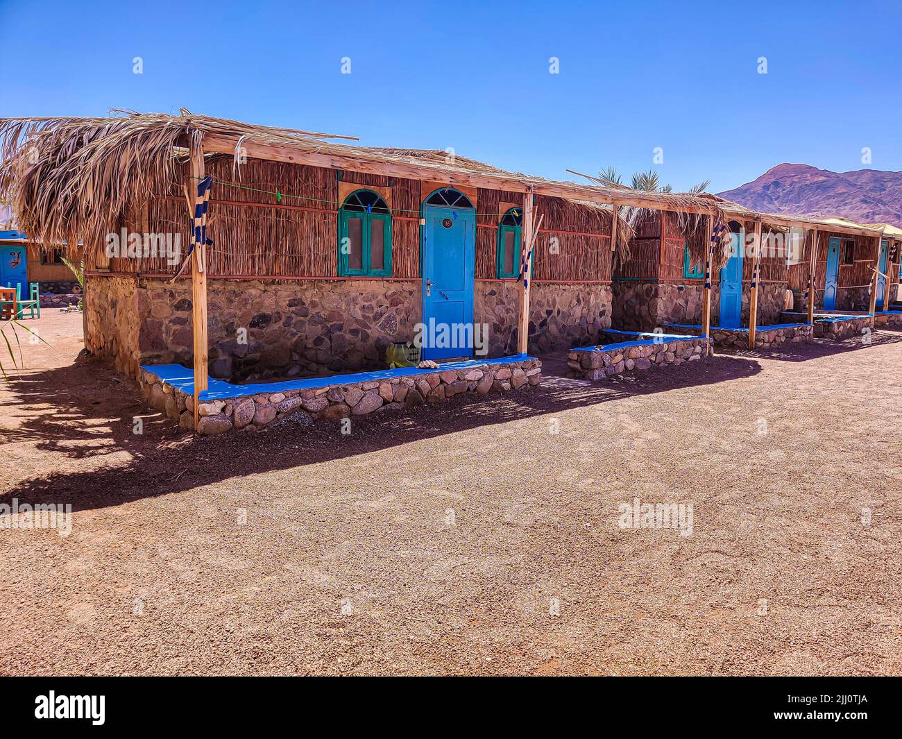 Cottage in a Bedouin Camp on the Sea in Ras Shitan in Oasis in Sinai ...