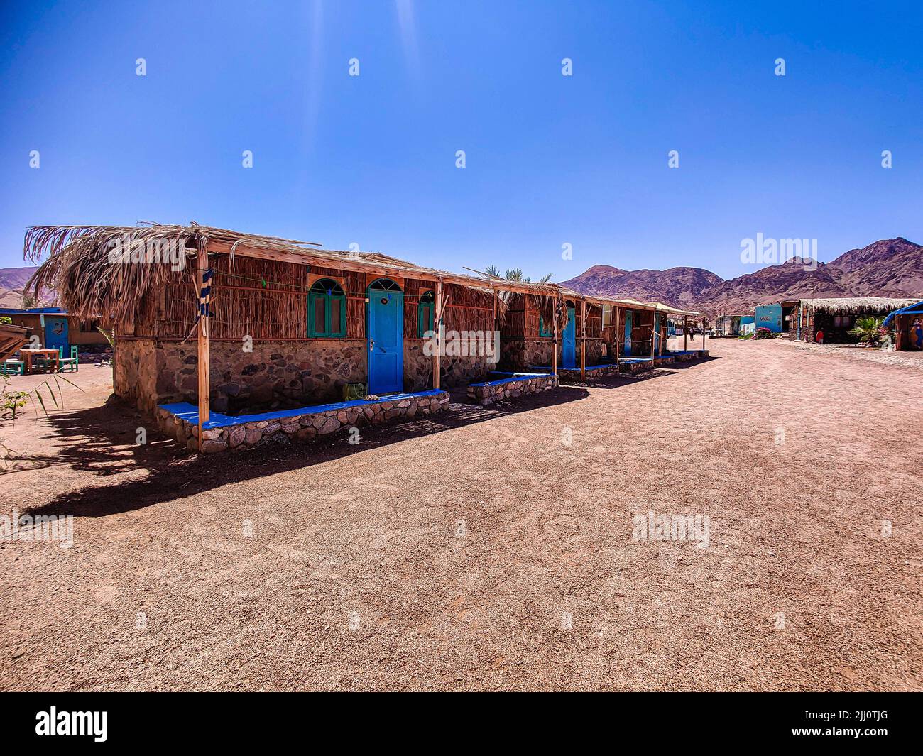 Cottage in a Bedouin Camp on the Sea in Ras Shitan in Oasis in Sinai ...