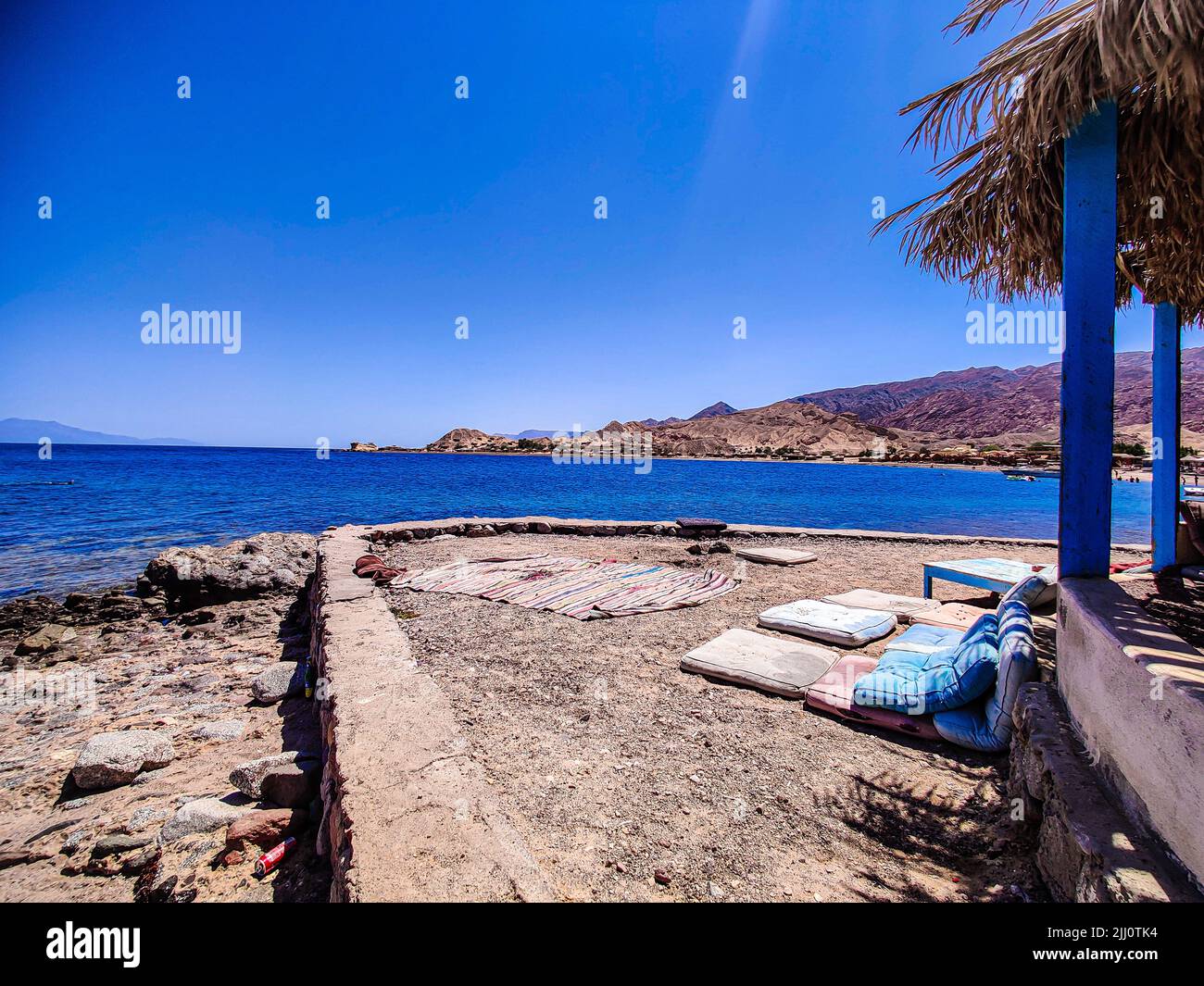 Cottage in a Bedouin Camp on the Sea in Ras Shitan in Oasis in Sinai ...