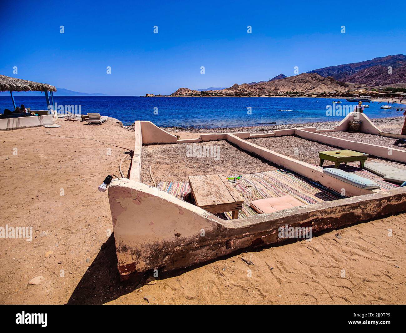 Cottage in a Bedouin Camp on the Sea in Ras Shitan in Oasis in Sinai ...