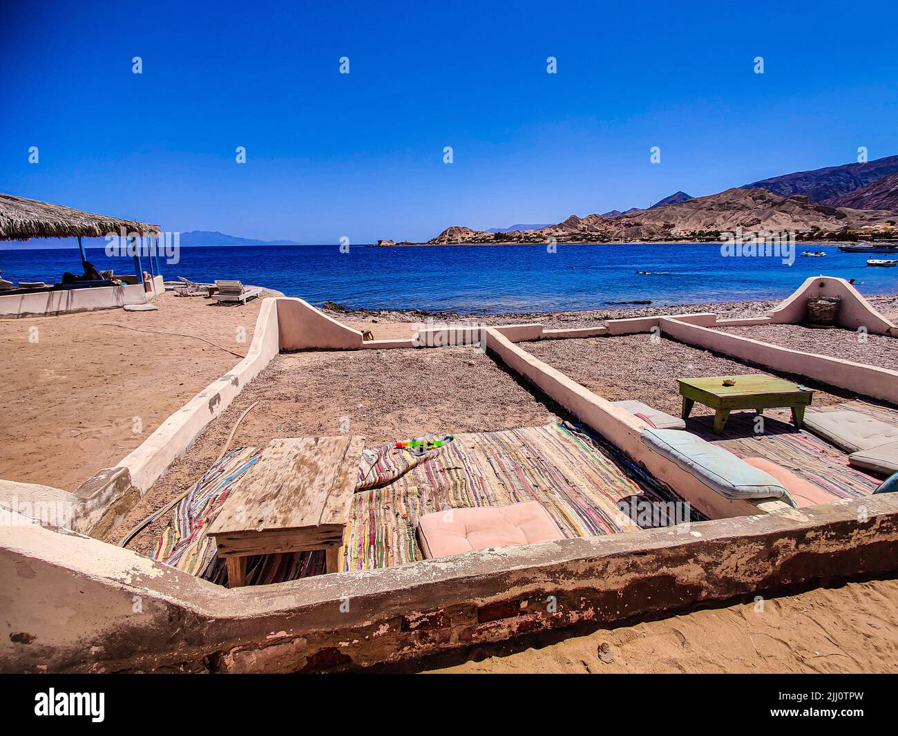 Cottage in a Bedouin Camp on the Sea in Ras Shitan in Oasis in Sinai ...