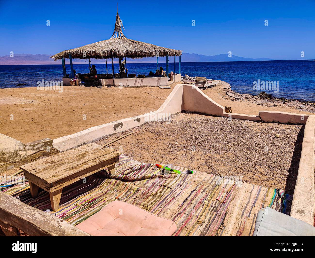 Cottage in a Bedouin Camp on the Sea in Ras Shitan in Oasis in Sinai ...