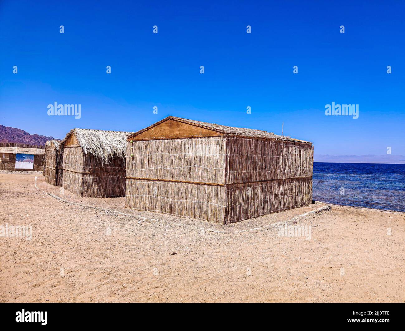 Cottage in a Bedouin Camp on the Sea in Ras Shitan in Oasis in Sinai ...