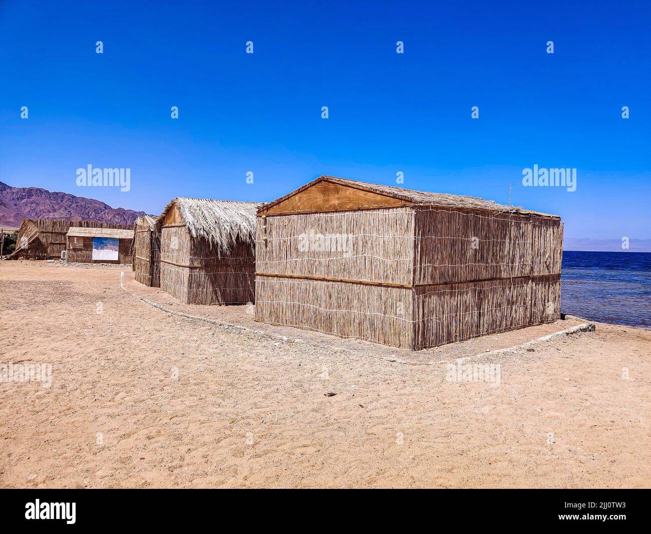 Cottage in a Bedouin Camp on the Sea in Ras Shitan in Oasis in Sinai ...