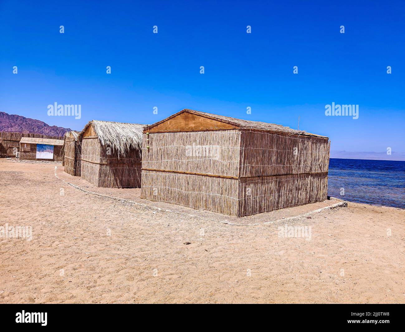Cottage in a Bedouin Camp on the Sea in Ras Shitan in Oasis in Sinai ...