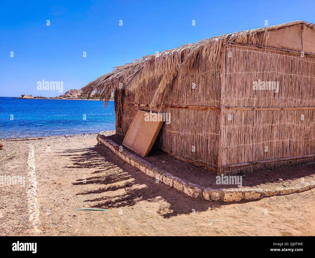 Cottage in a Bedouin Camp on the Sea in Ras Shitan in Oasis in Sinai ...