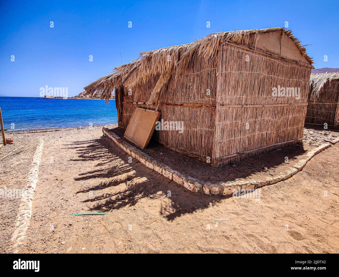 Cottage in a Bedouin Camp on the Sea in Ras Shitan in Oasis in Sinai ...