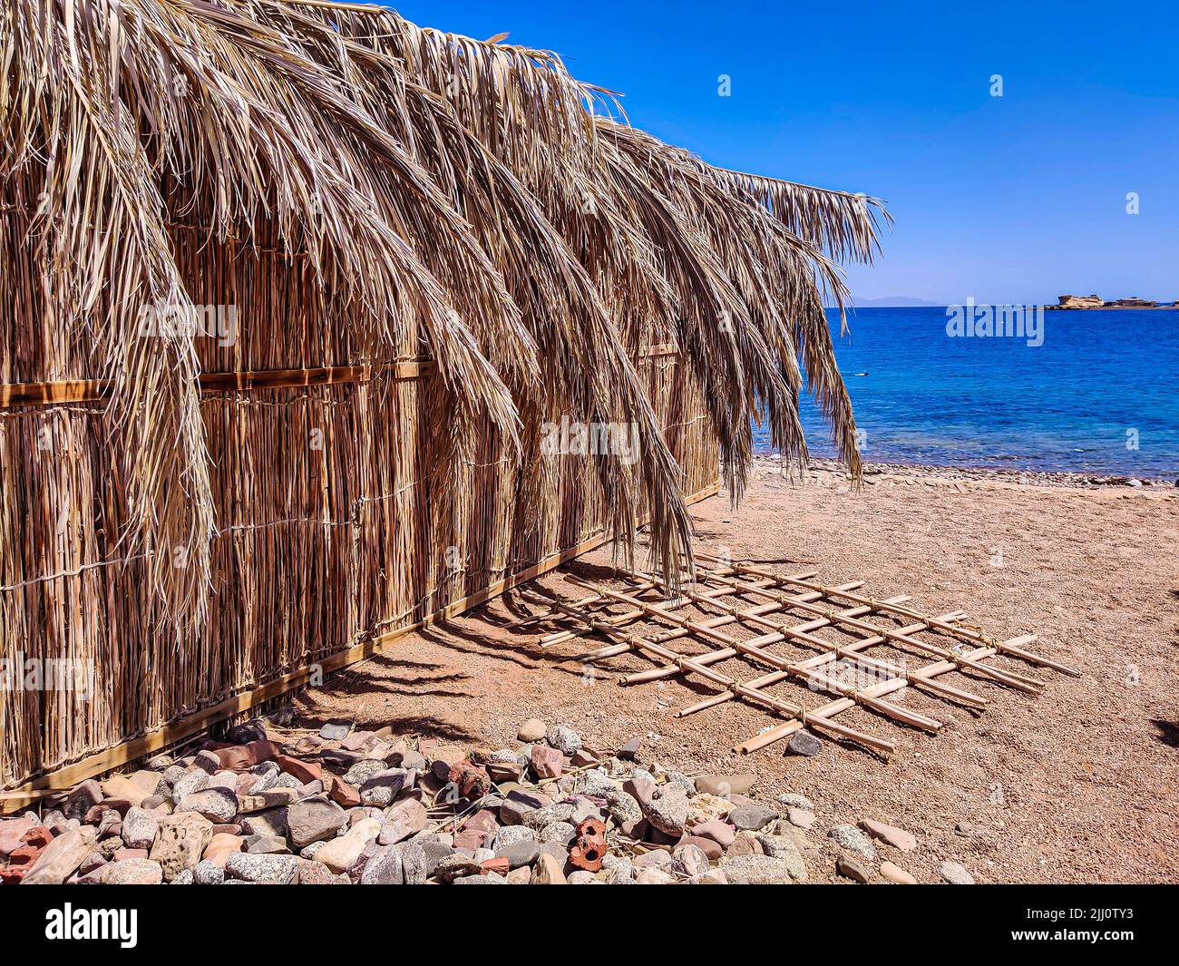 Cottage in a Bedouin Camp on the Sea in Ras Shitan in Oasis in Sinai ...