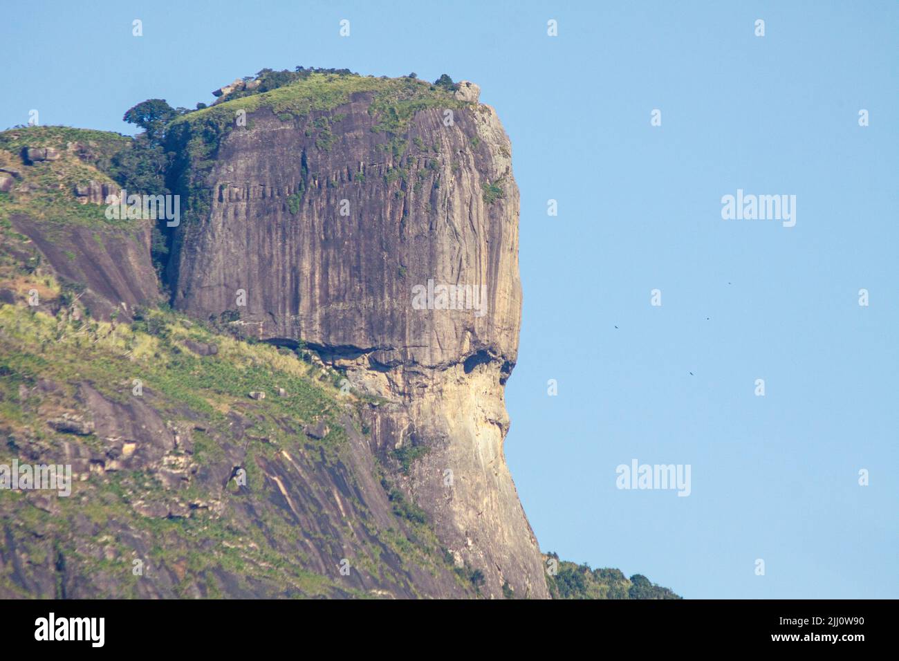 Gavea Stone in Rio de Janeiro Stock Photo - Alamy