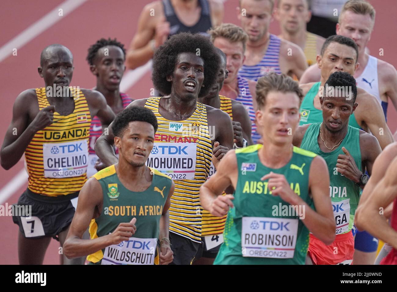 Eugene, USA. 21st July, 2022. Athletics: World Championships, 5000 ...