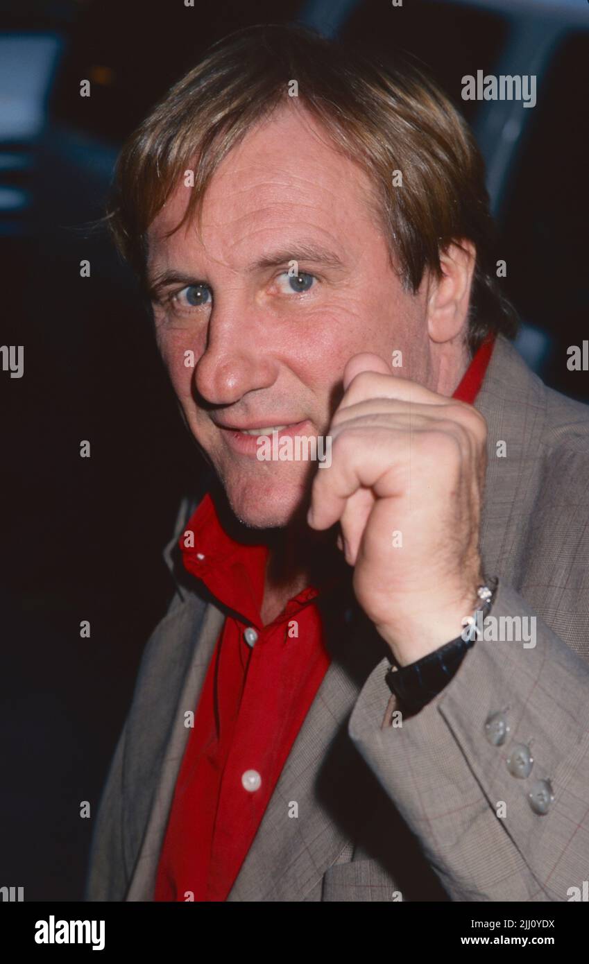 Gerard Depardieu attends a screening of "The Closet" at Loews 19th ...