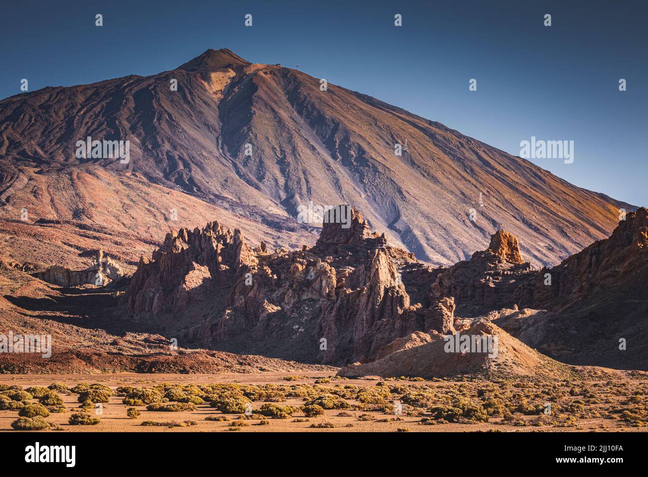Teide volcano mountain in summer Stock Photo - Alamy