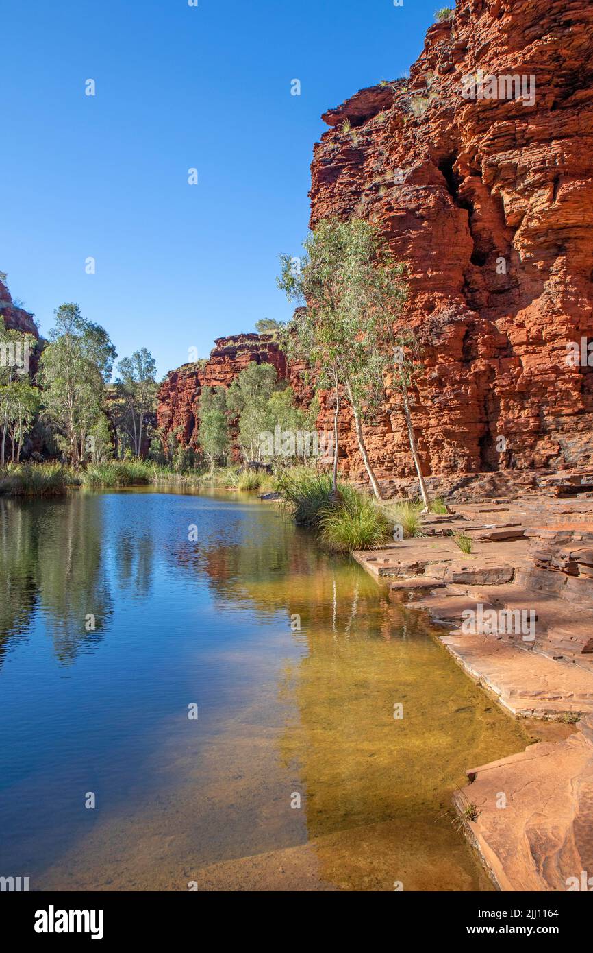 Kalamina Gorge, Karijini National Park Stock Photo - Alamy
