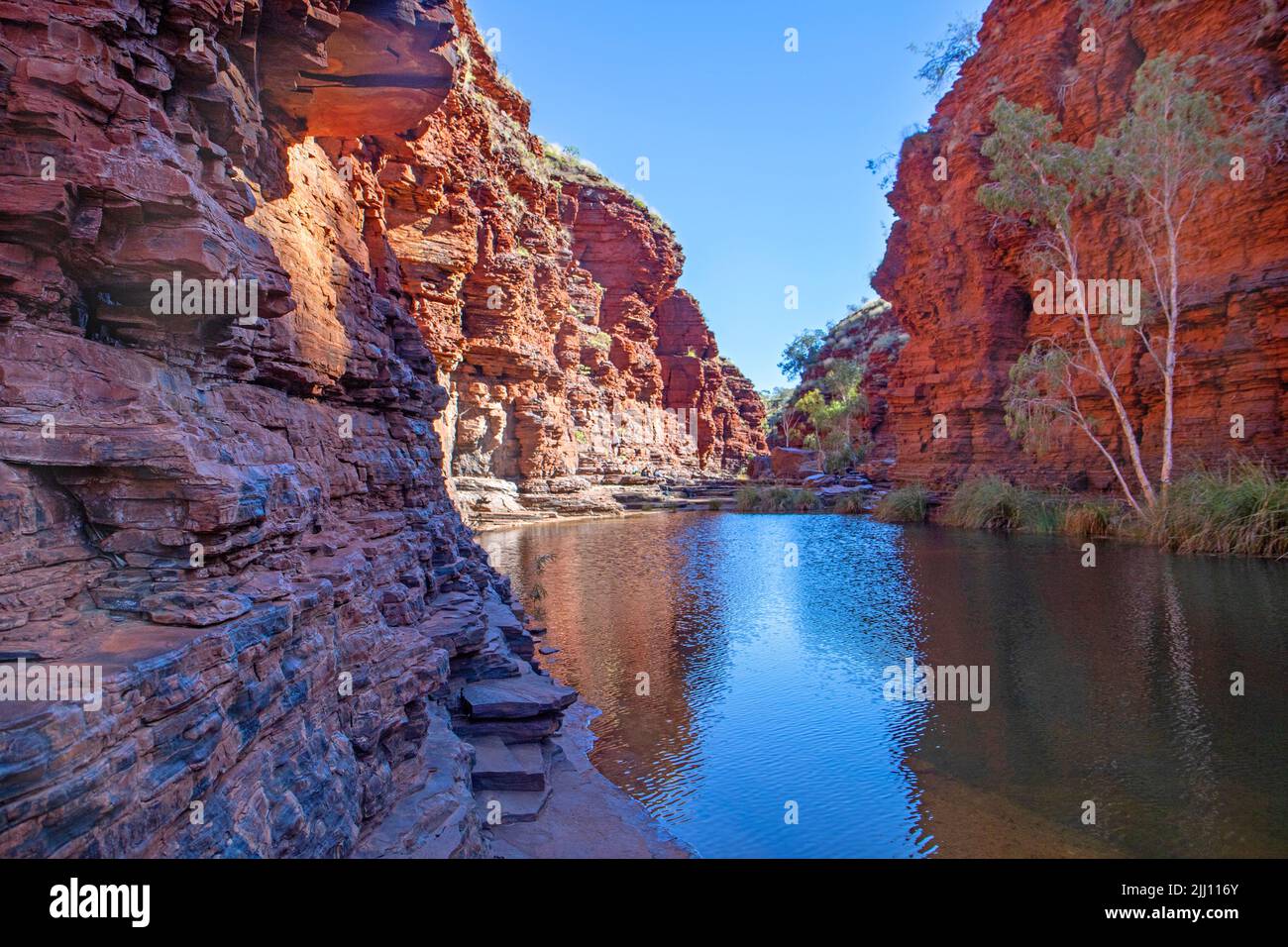 Kalamina Gorge, Karijini National Park Stock Photo - Alamy