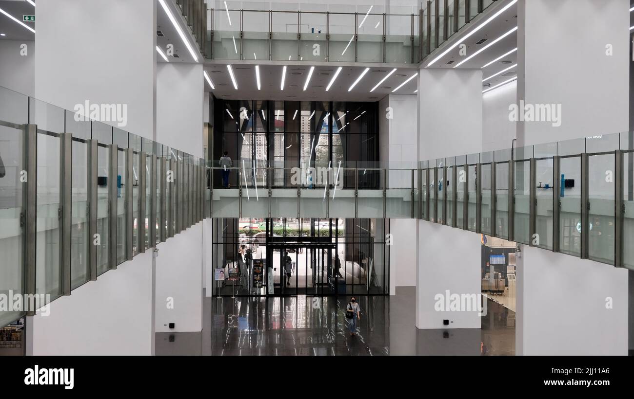 Siamscape Cathedral Building Interior Siam Square Bangkok Thailand ...