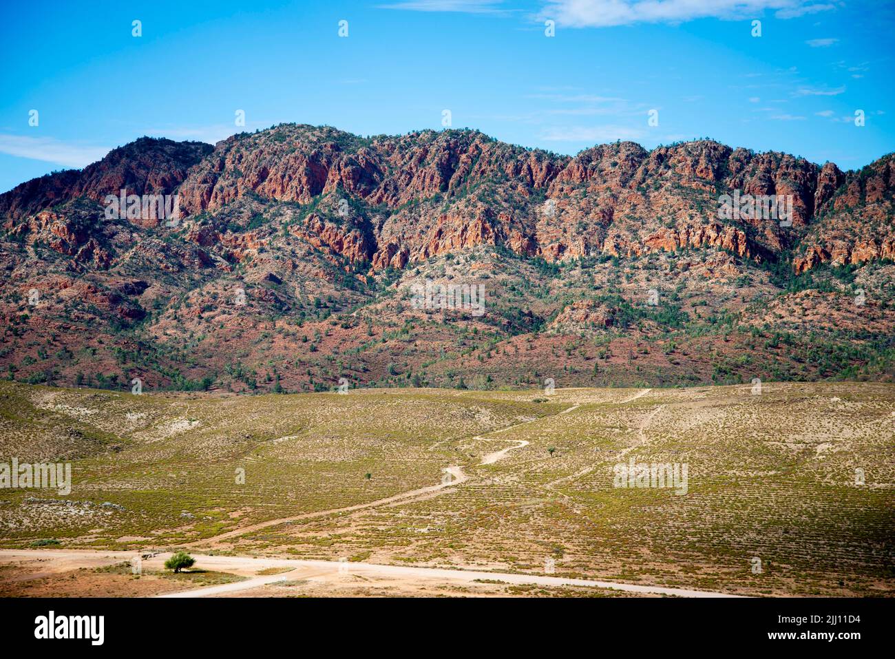 Pugilist Hill Lookout of Flinders Ranges - Australia Stock Photo - Alamy