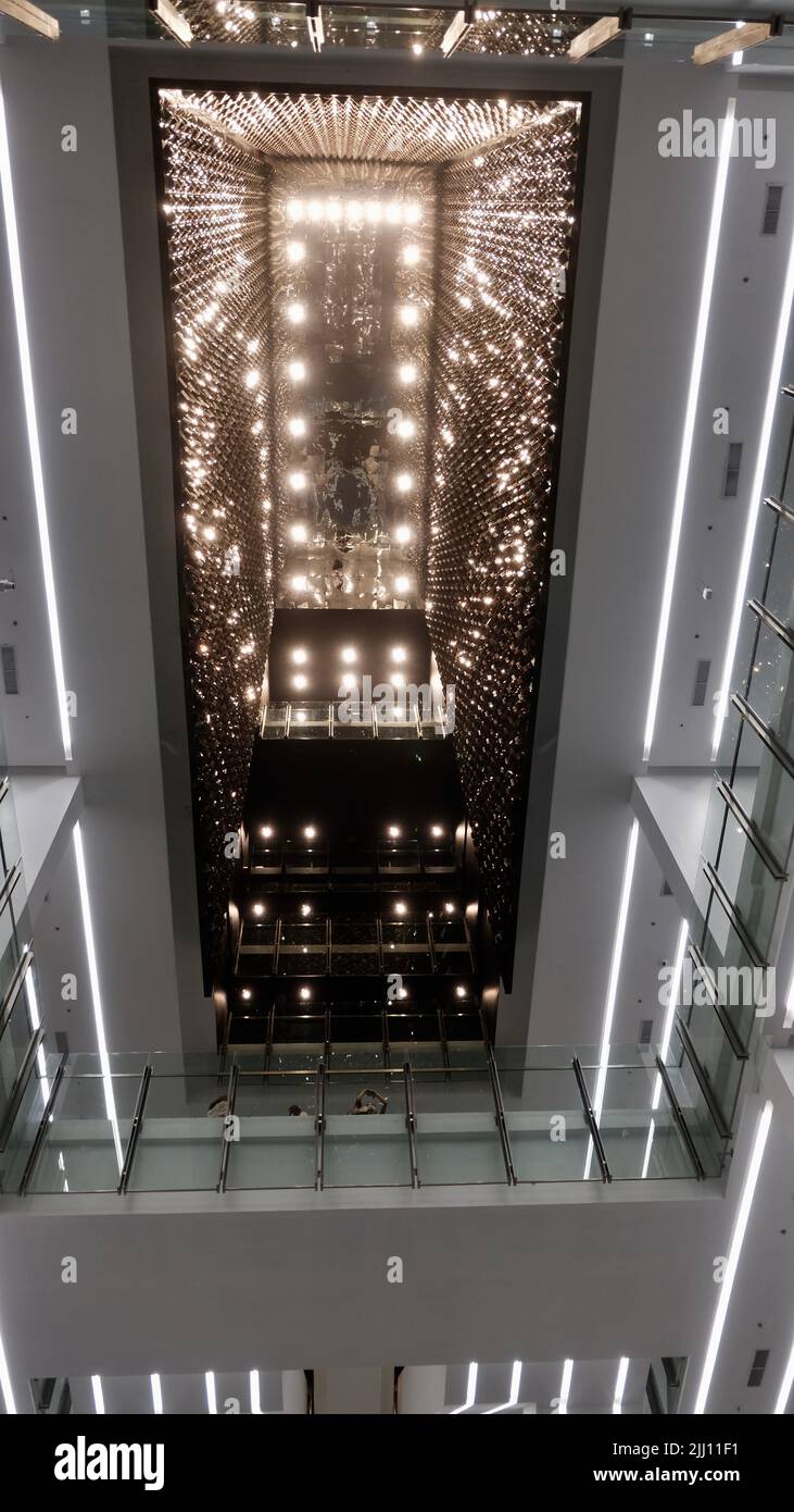 Siamscape Cathedral Building Interior Siam Square Bangkok Thailand ...