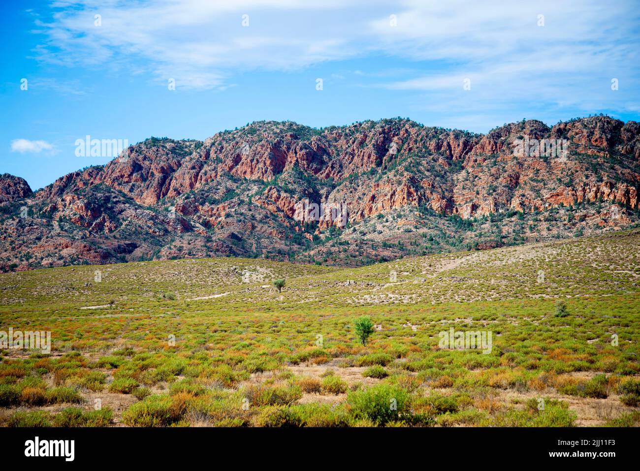 Pugilist Hill Lookout of Flinders Ranges - Australia Stock Photo - Alamy