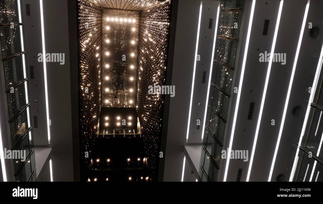 Siamscape Cathedral Building Interior Siam Square Bangkok Thailand ...