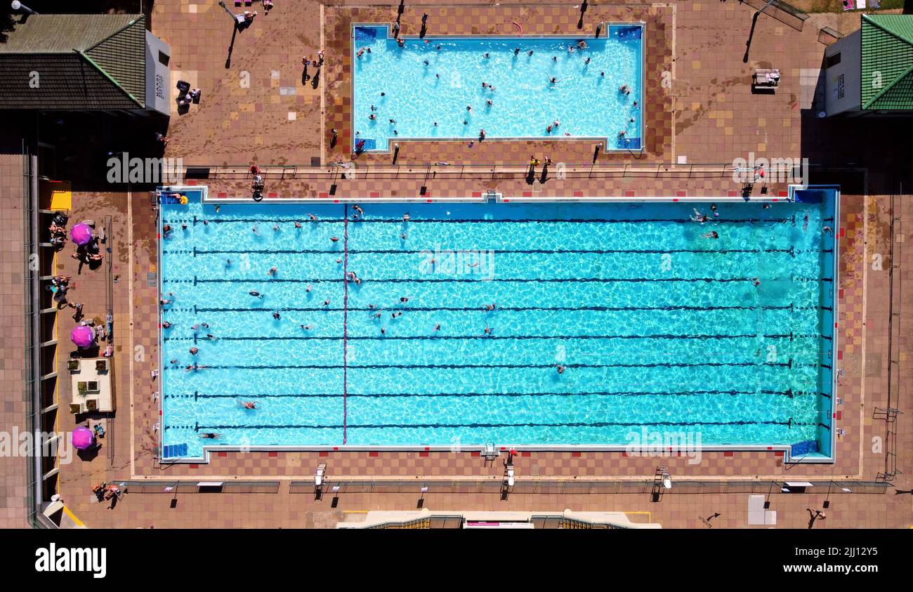Once the heatwave started, all of the available spaces were quickly ...