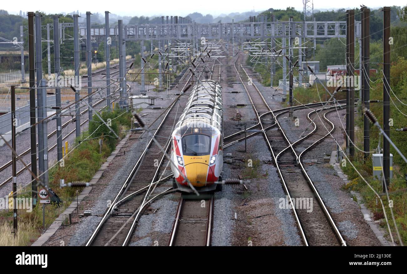 The hot weather has led to trains operating at reduced speeds on some ...