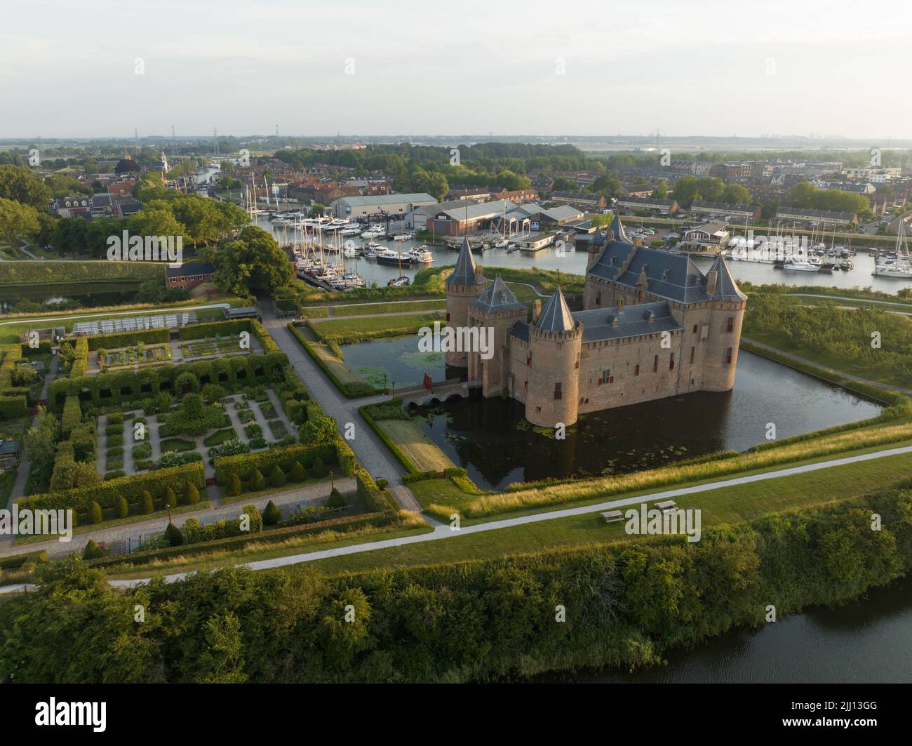 Muiderslot medieval stronghold castle restored heritage culture ...