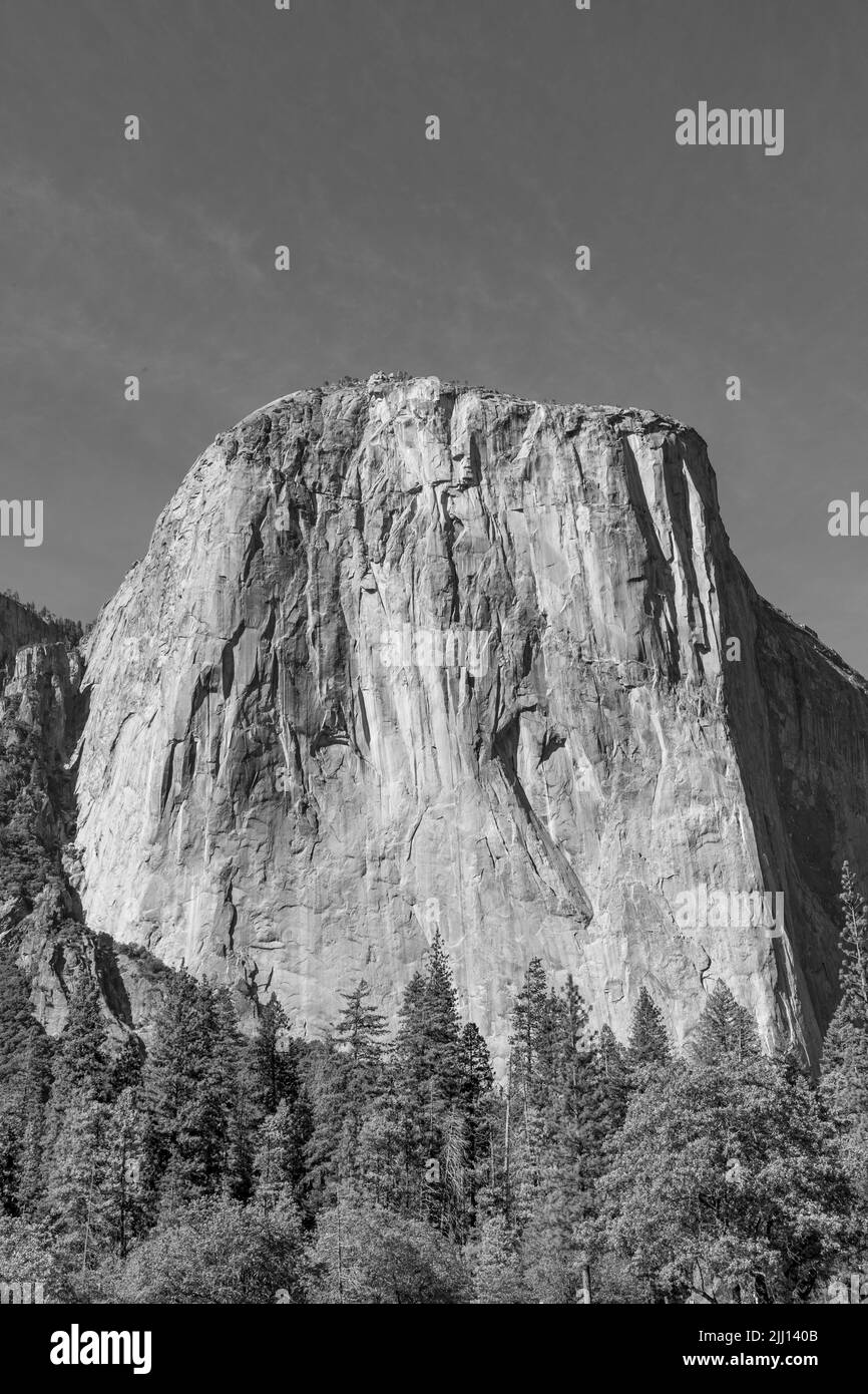 Climbing el capitan yosemite Black and White Stock Photos & Images - Alamy