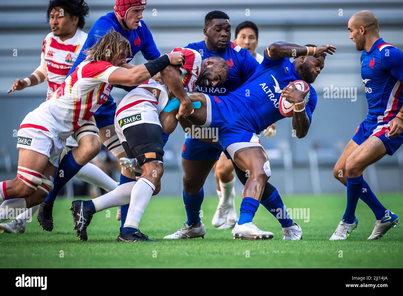 Michael Leitch of Japan during the Rugby test match between Japan and ...