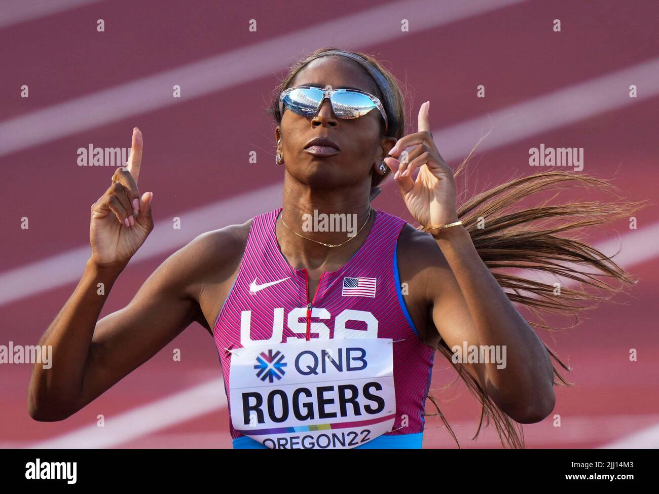 Raevyn rogers of united states hi-res stock photography and images - Alamy