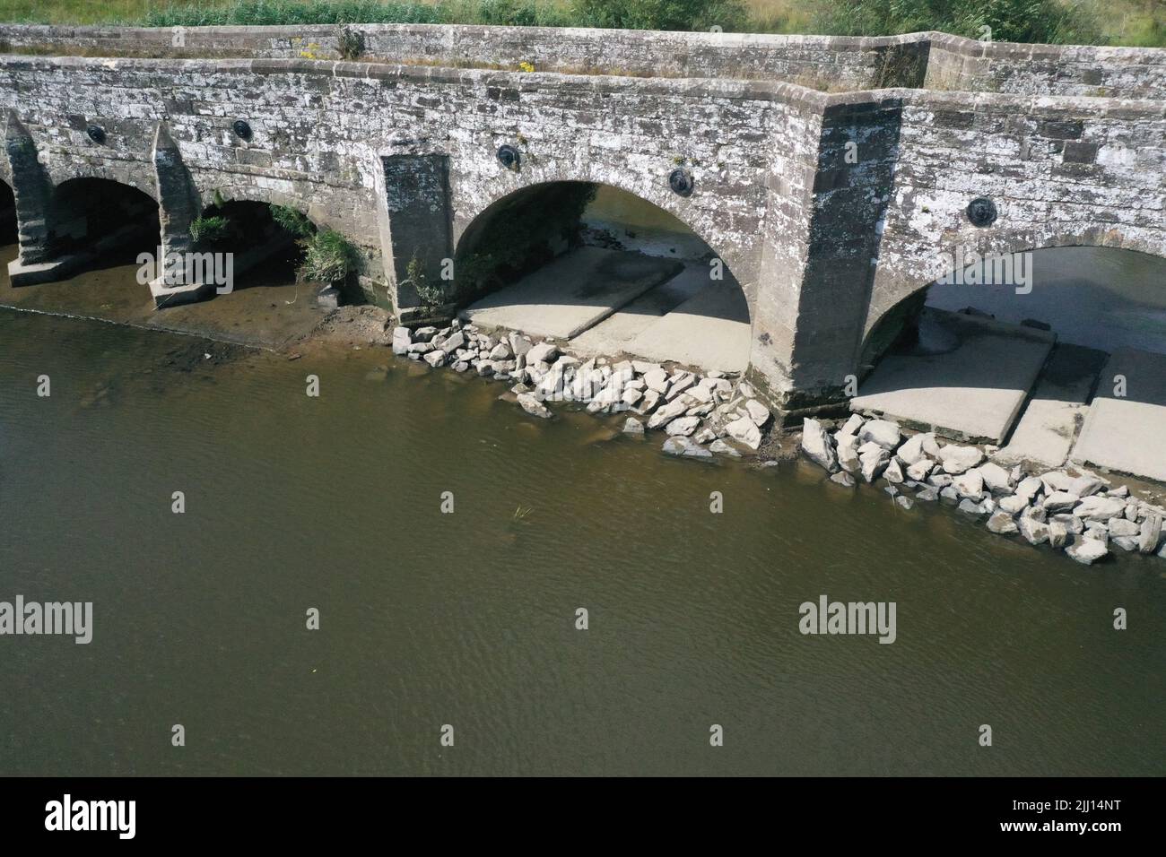 Historic Greatham Bridge Stock Photo - Alamy